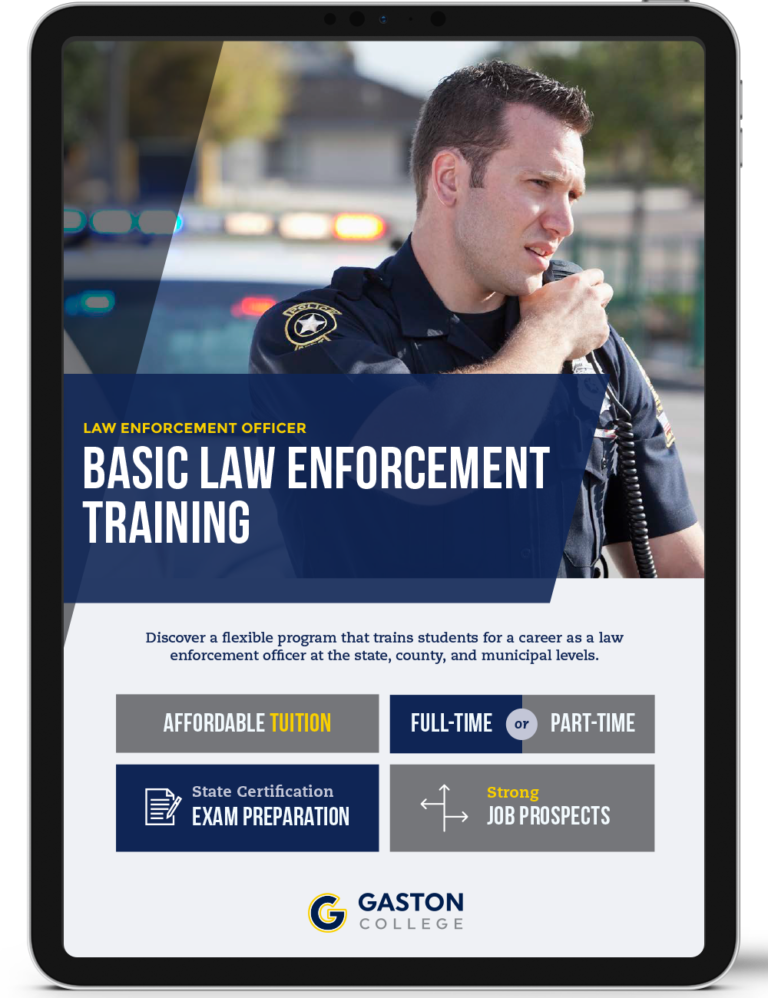 Basic Law Enforcement Training Program Dallas NC | Gaston College