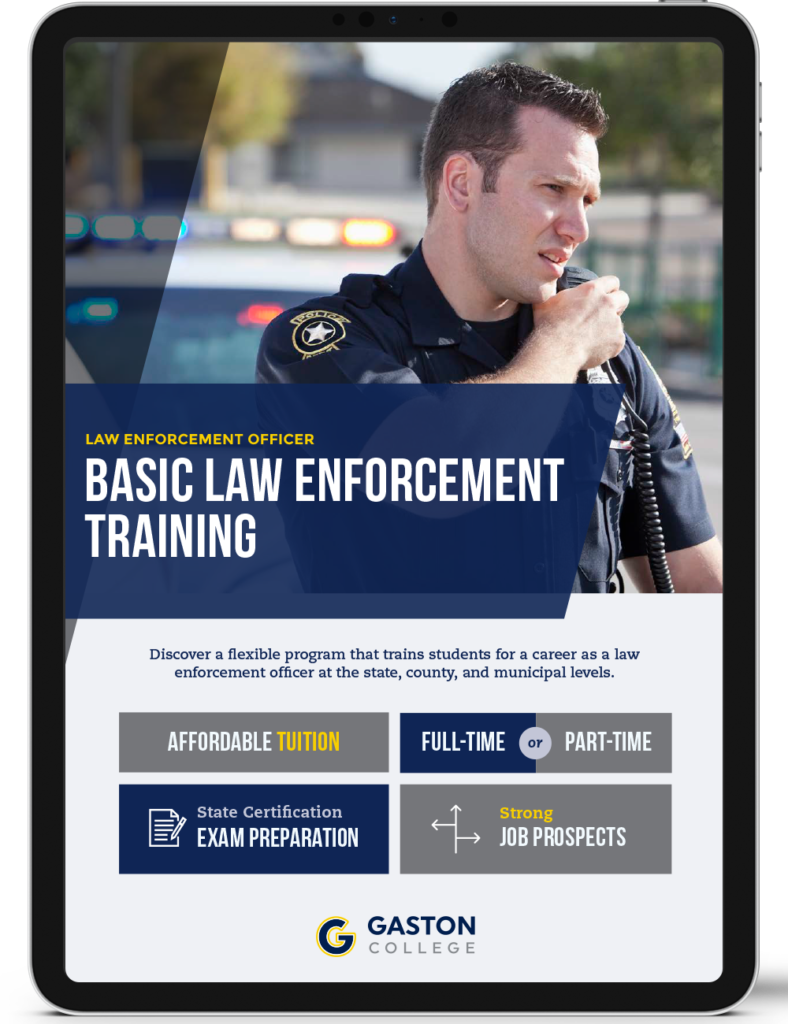 Basic Law Enforcement Training Program Dallas NC | Gaston College