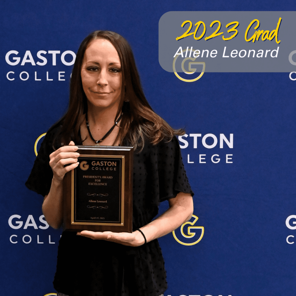 2023 Grad Spotlight: Allene Leonard - Gaston College